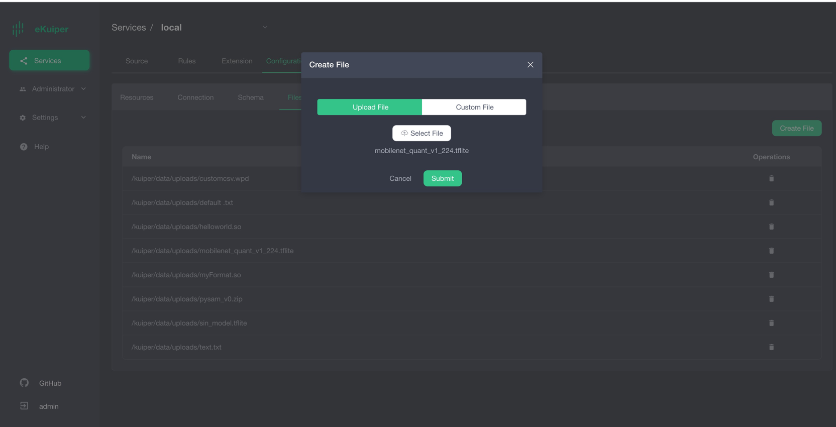 Run TensorFlow Lite model with eKuiper function plugin | eKuiper Documentation
